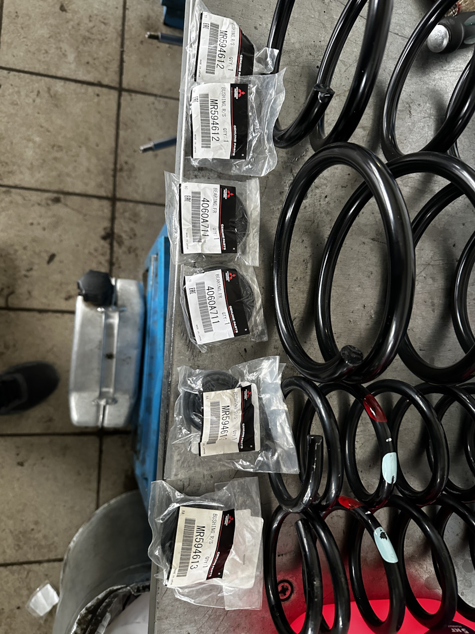 4060A711 Подшипник стойки передней подвески Mitsubishi | Запчасти на DRIVE2