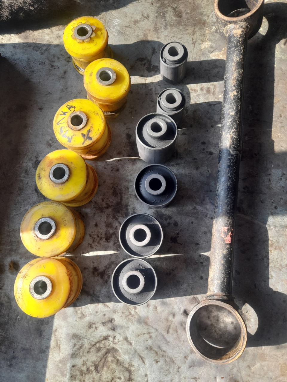 Возврат с полеуритана на резину орегинал. — Toyota Land Cruiser 100, 4 ...