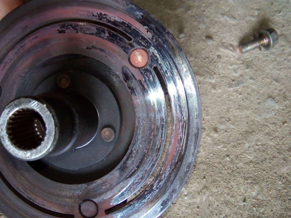 Замена компрессора кондиционера — Mazda 6 (1G) GG, 2,3 л, 2006 года ...