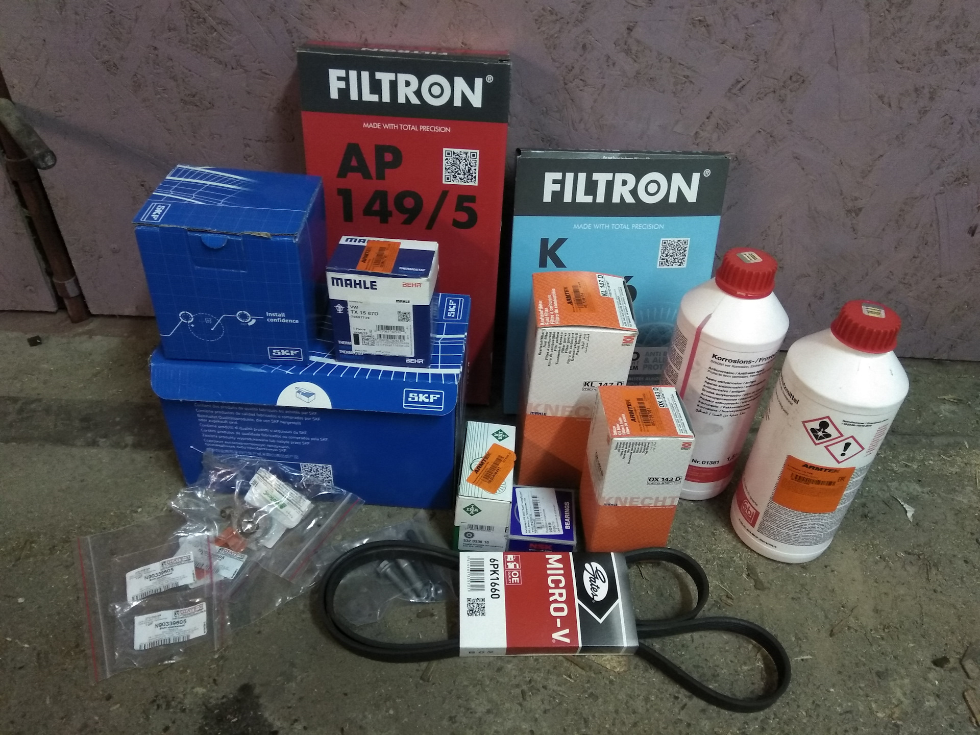 Замена ГРМ +++ — Volkswagen Golf Mk4, 1,9 л, 2001 года | плановое ТО ...