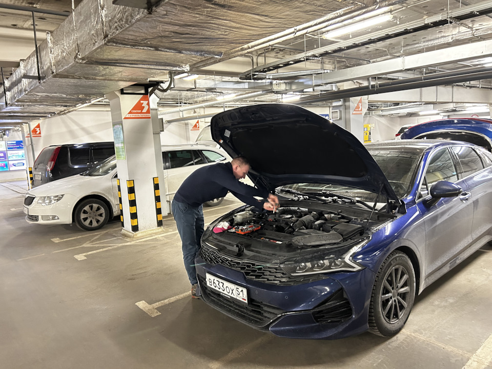 Эндоскоп двигателя G4FP 1.6 T-GDI — KIA K5 (3G), 1,6 л, 2020 года | своими руками | DRIVE2