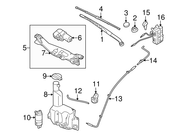 981103M000 ЭЛ.ДВИГАТЕЛЬ СТЕКЛООЧИСТИТЕЛЯ, 90ВТ KIA HYUNDAI | Запчасти ...