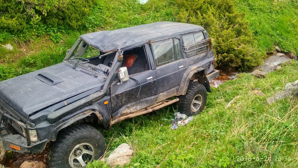 Поломка Патруля — Nissan Patrol GR I (Y60), 2,8 л, 1990 года | ДТП | DRIVE2