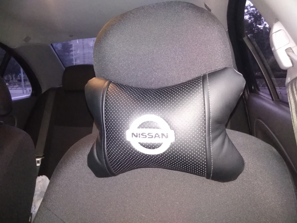 Купил подушки под шею. — Nissan Almera Classic (B10), 1,6 л, 2010 года ...
