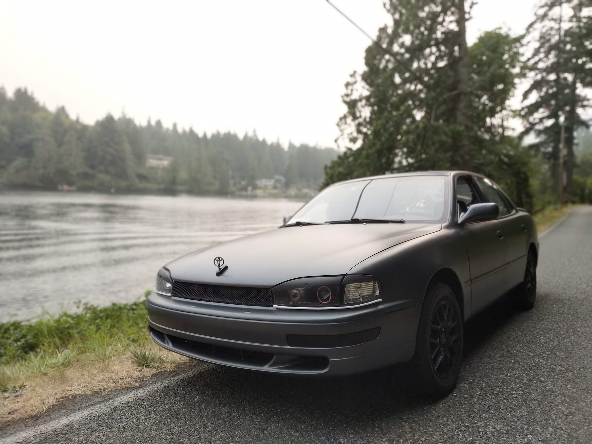 Фото сессия на берегу Samish Lake! — Toyota Camry (XV10), 2,2 л, 1992 ...