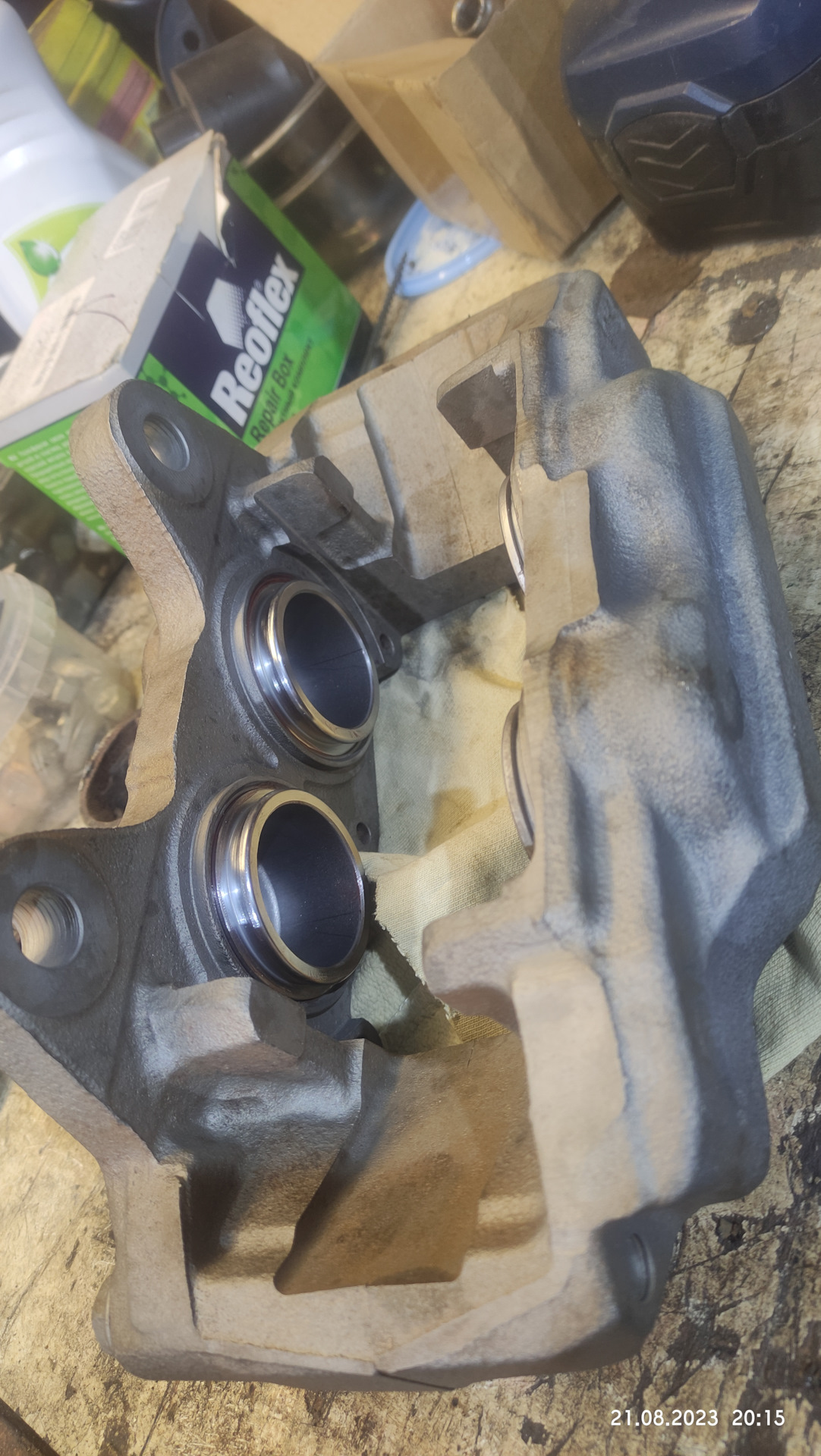 Тормозная система, перед (тормозные диски, колодки, ревизия суппортов ...