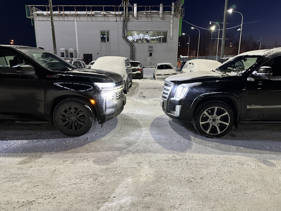 Продолжение пути к идеалу — Cadillac Escalade (4G), 6,2 л, 2016 года ...