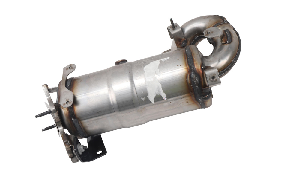 55492953 3-Way Catalytic Converter with Flange, Brace, Gasket, Label ...
