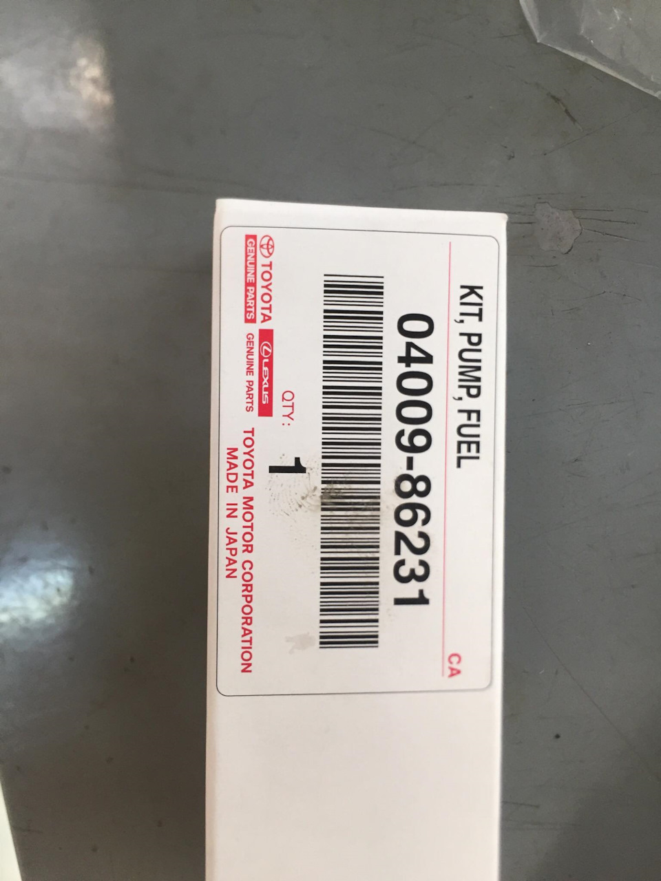 0400986231 Топливный насос TOYOTA LEXUS | Запчасти на DRIVE2