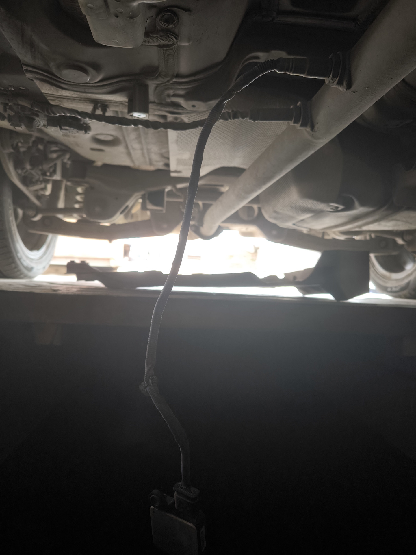 Датчик твёрдых частиц (часть 3): Замена зонда датчика твёрдых частиц на ...