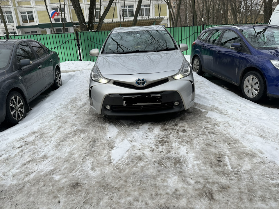 Свет — Toyota Prius Alpha, 1,8 л, 2016 года | тюнинг | DRIVE2