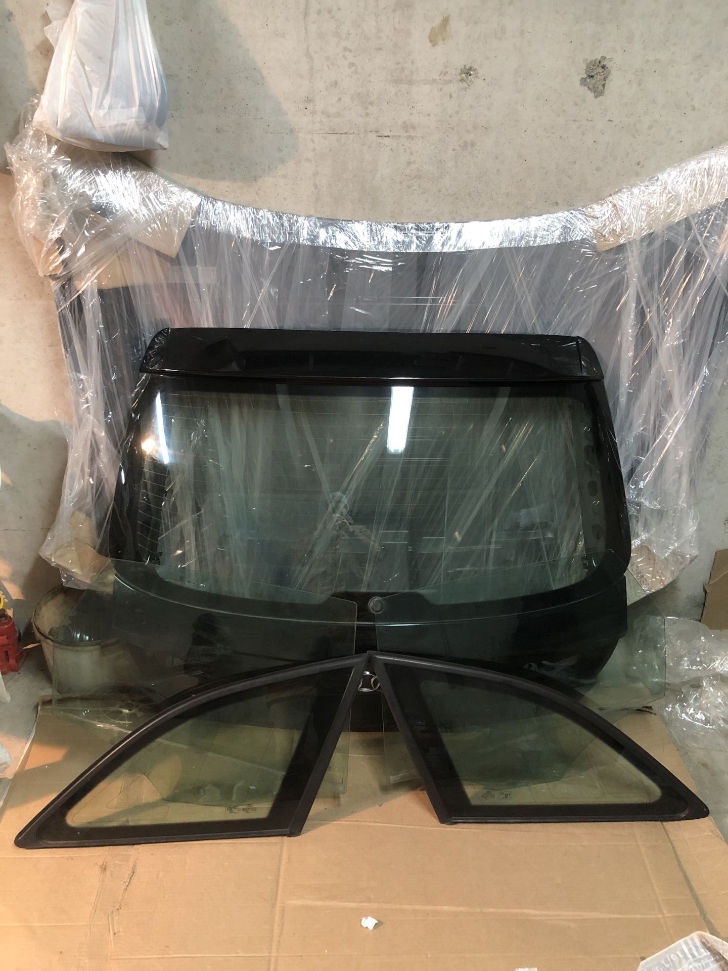 «Снятие» заводской тонировки — Audi A4 Avant (B8), 3 л, 2009 года ...