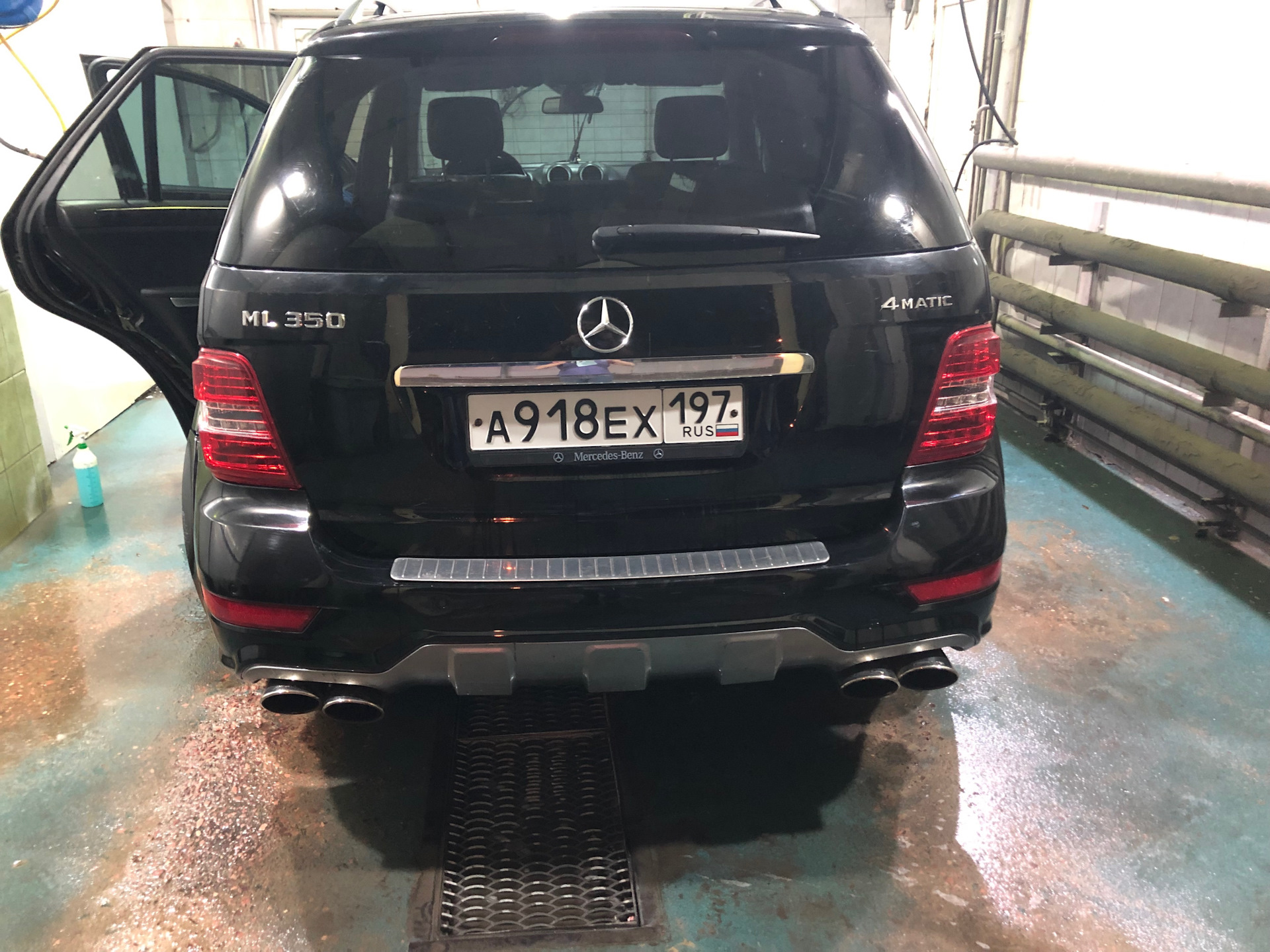 Финишная прямая — Mercedes-Benz M-Class (W164), 3,5 л, 2007 года ...