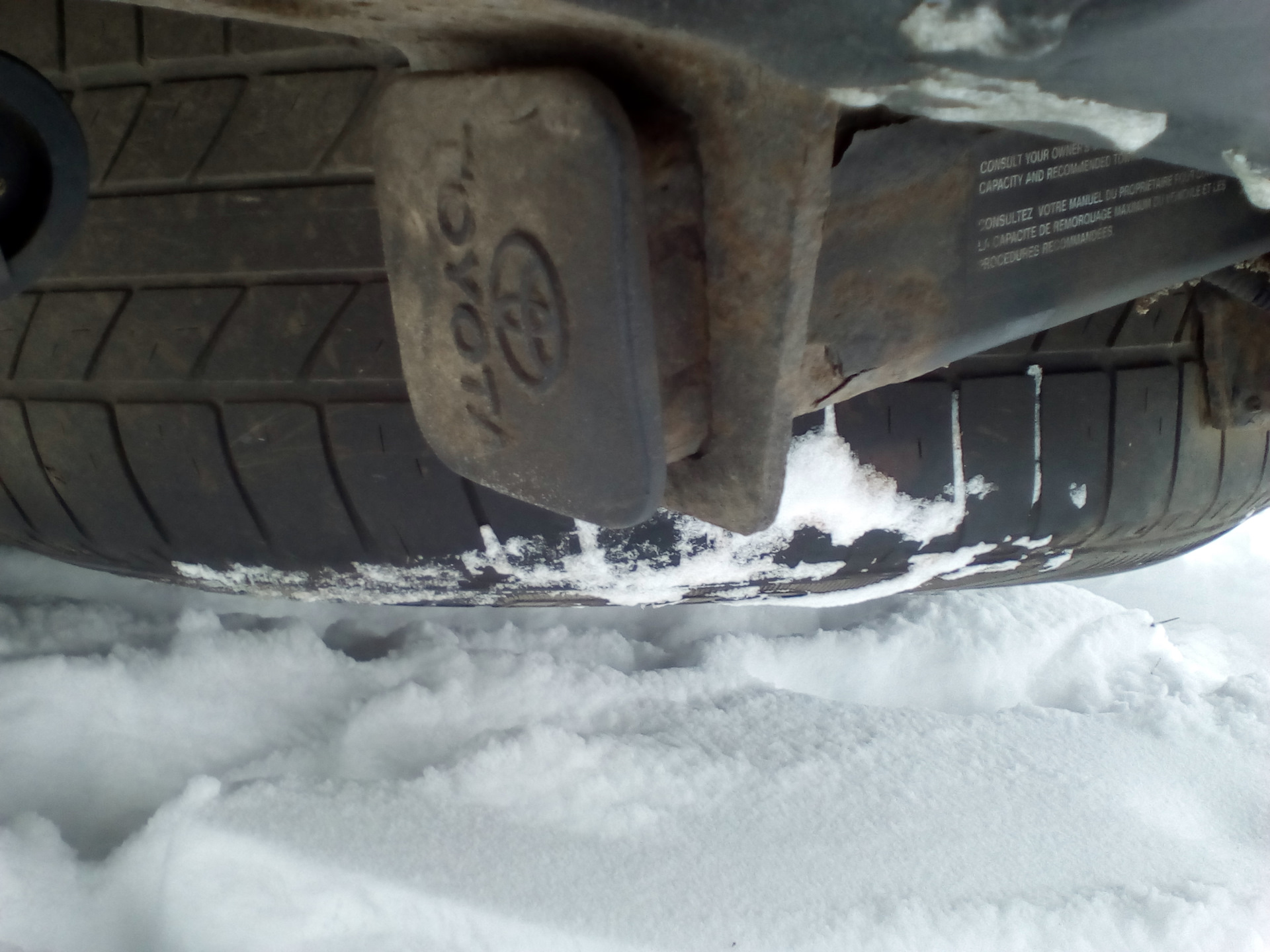 3D заглушка фаркопа — Toyota Sequoia (1G), 4,7 л, 2002 года ...