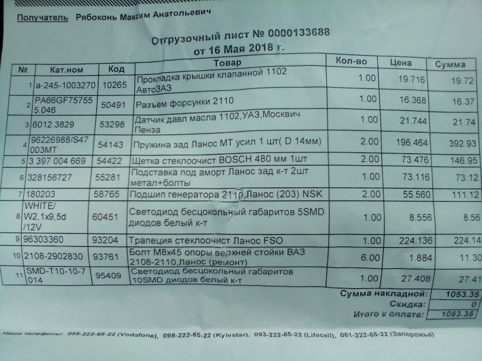ремонт •май• — Daewoo Sens, 1,3 л, 2004 года | своими руками | DRIVE2