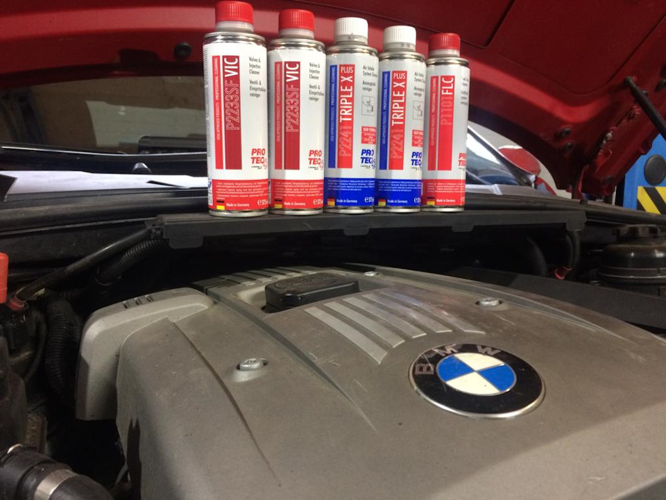 Безразборная очистка впускного коллектора Protec Triple X P2241 и ...