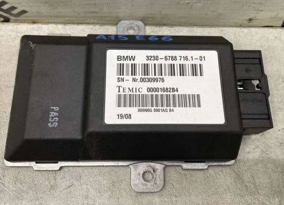 дооснощение RPA индикатор повреждения шин — BMW 7 series (E65/E66), 4,4 ...