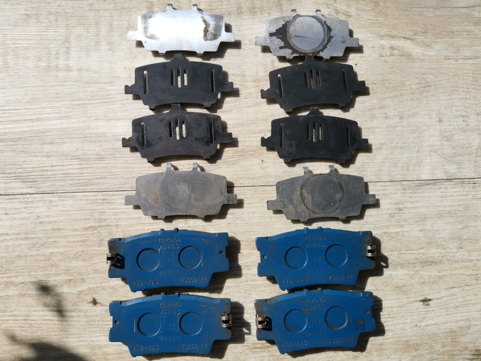 0446642060 Колодки тормозные дисковые комплект TOYOTA LEXUS | Запчасти ...