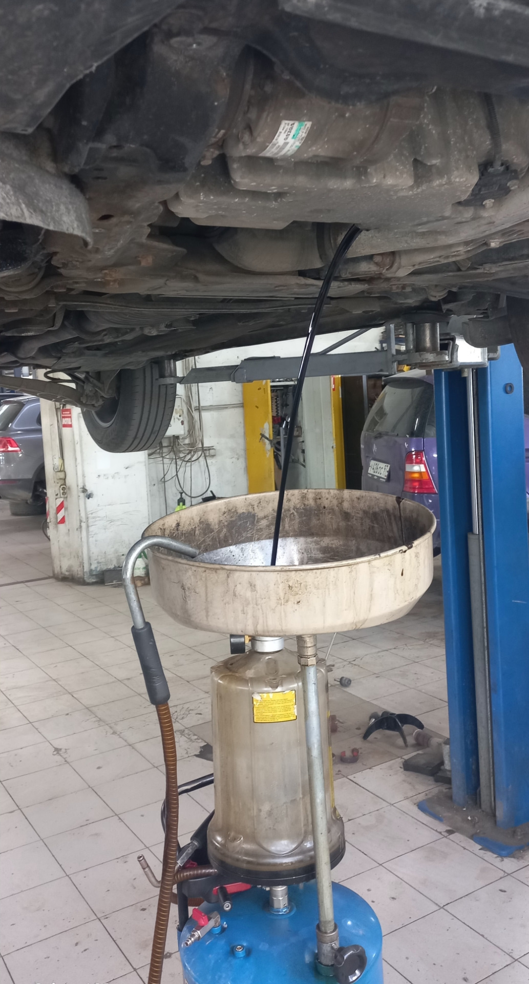 Плановое техническое обслуживание автомобиля. — Volvo XC60 (1G), 2,4 л ...