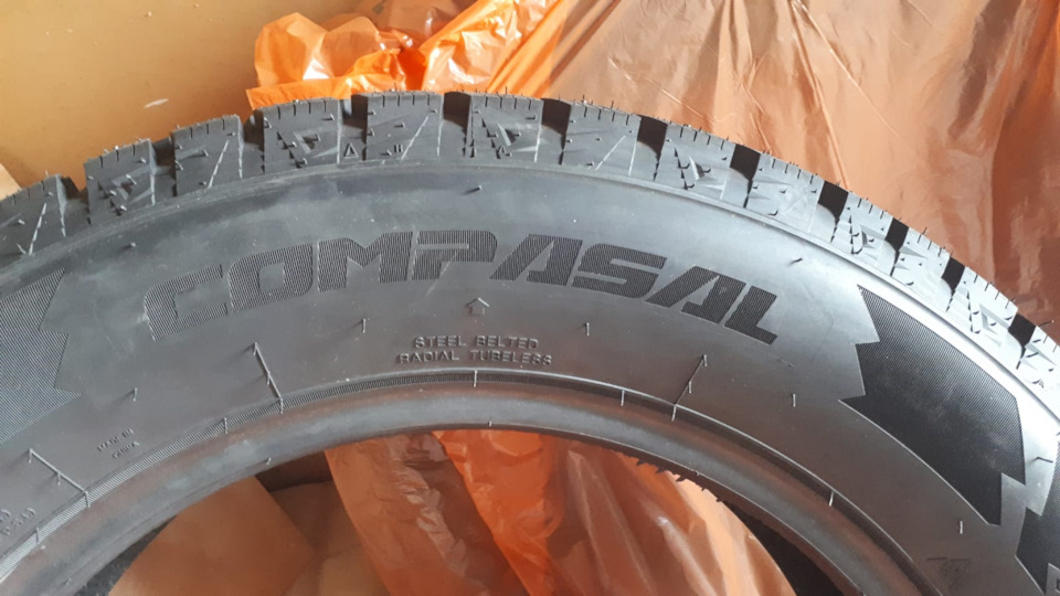 Шины — Compasal Winter Stud — Lada 4x4 3D, 1,7 л, 2023 года | шины | DRIVE2
