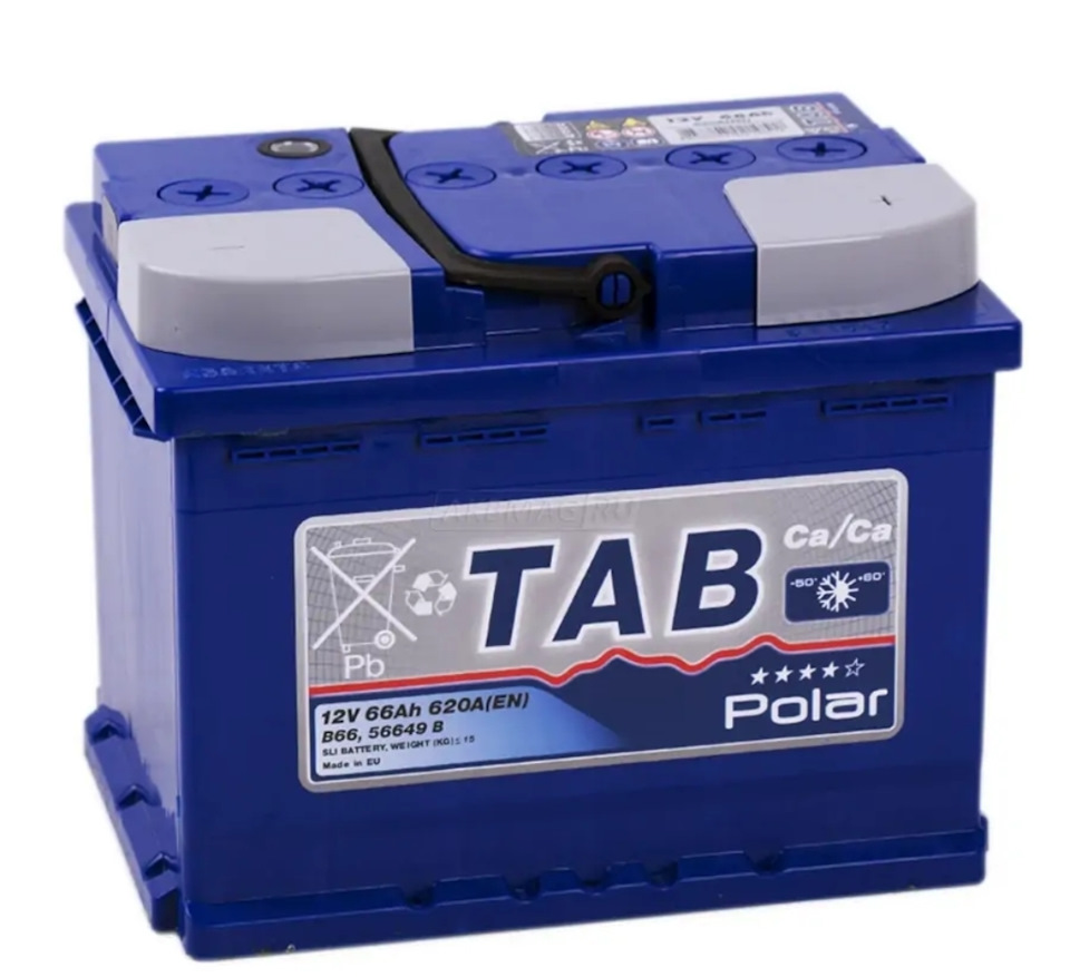 Замена аккумулятора на Tab polar 66Ah. — Peugeot 207, 1,4 л, 2010 года ...