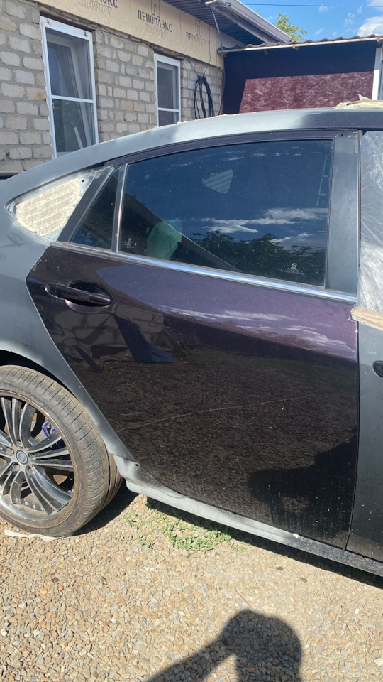 Двери цвет 28w radiant ebony на Mazda 6 (2G) GH. Б/у | 1 ₽ в городе ...