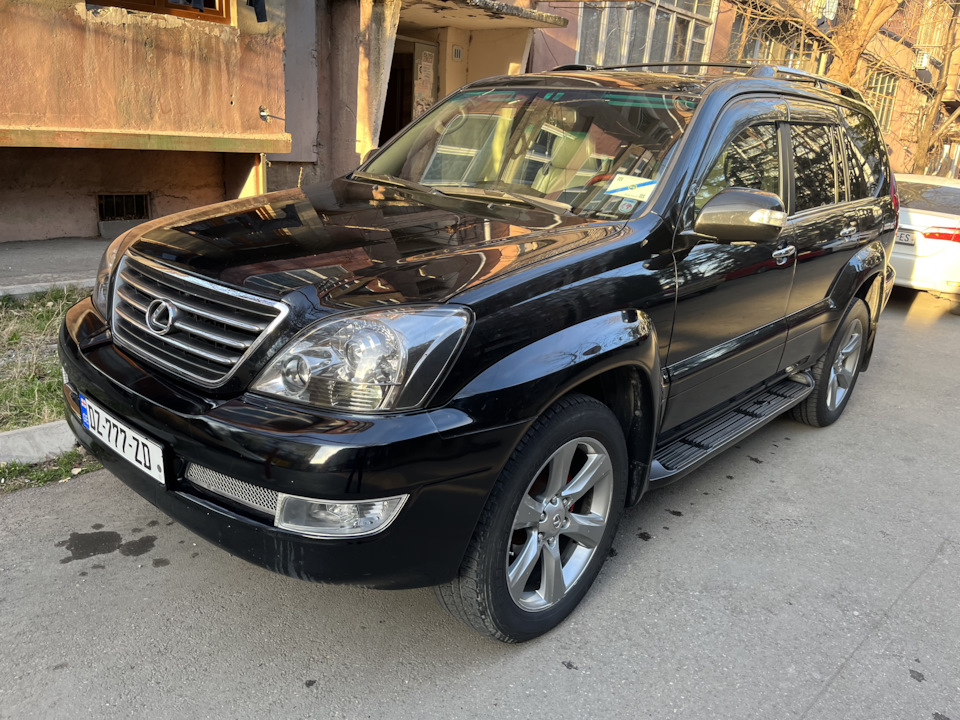 Range Rover Sport vs Lexus GX — Land Rover Range Rover Sport (1G), 5 л ...