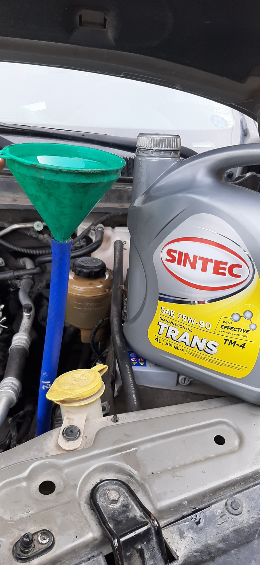 Замена масла в МКПП — Chevrolet Captiva (1G), 2,4 л, 2009 года ...