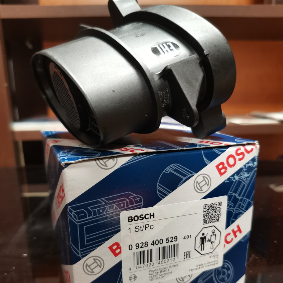 Расходомер воздуха BOSCH 0928400529 — VODILA.BY на DRIVE2