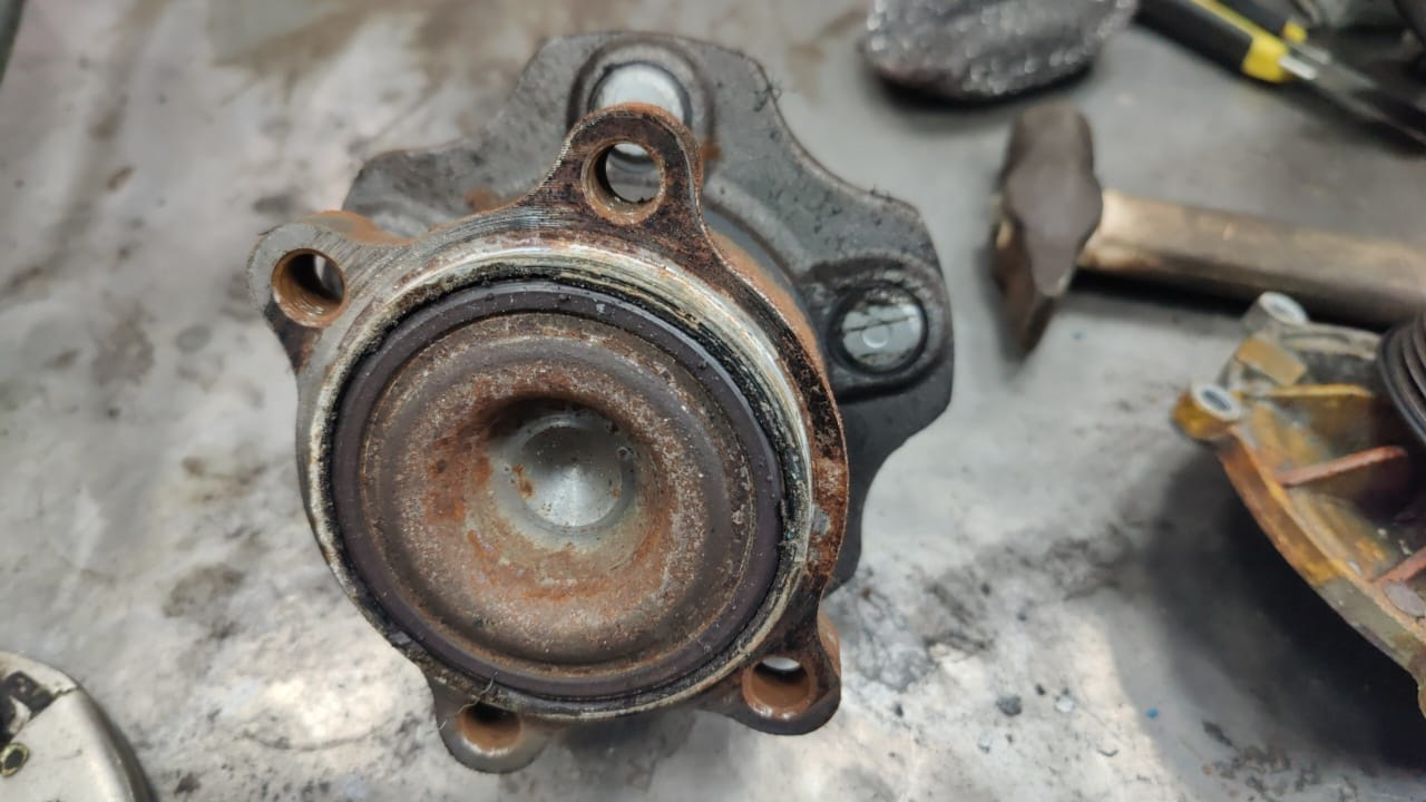 Ступица, колодки — Nissan Teana (J32), 2,5 л, 2012 года | визит на ...