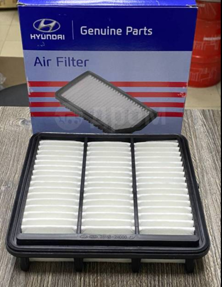 281132H000 Фильтр воздушный двигателя KIA HYUNDAI | Запчасти на DRIVE2