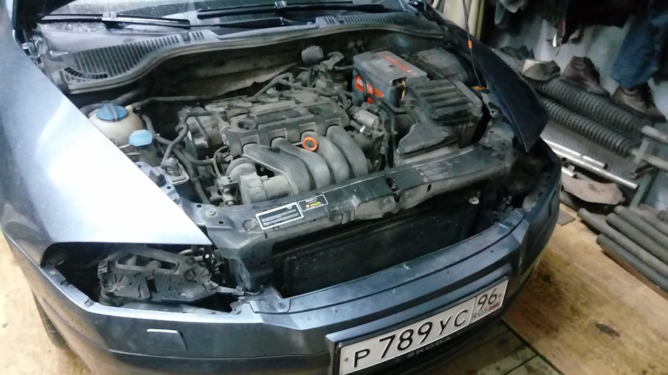 Чистка радиаторов — Skoda Octavia A5 Mk2 2 л 2006 года своими