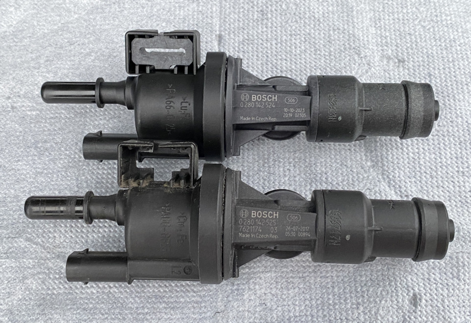 Клапан топливного бака и ошибка «Бедная смесь» — BMW X1 (F48), 1,5 л ...