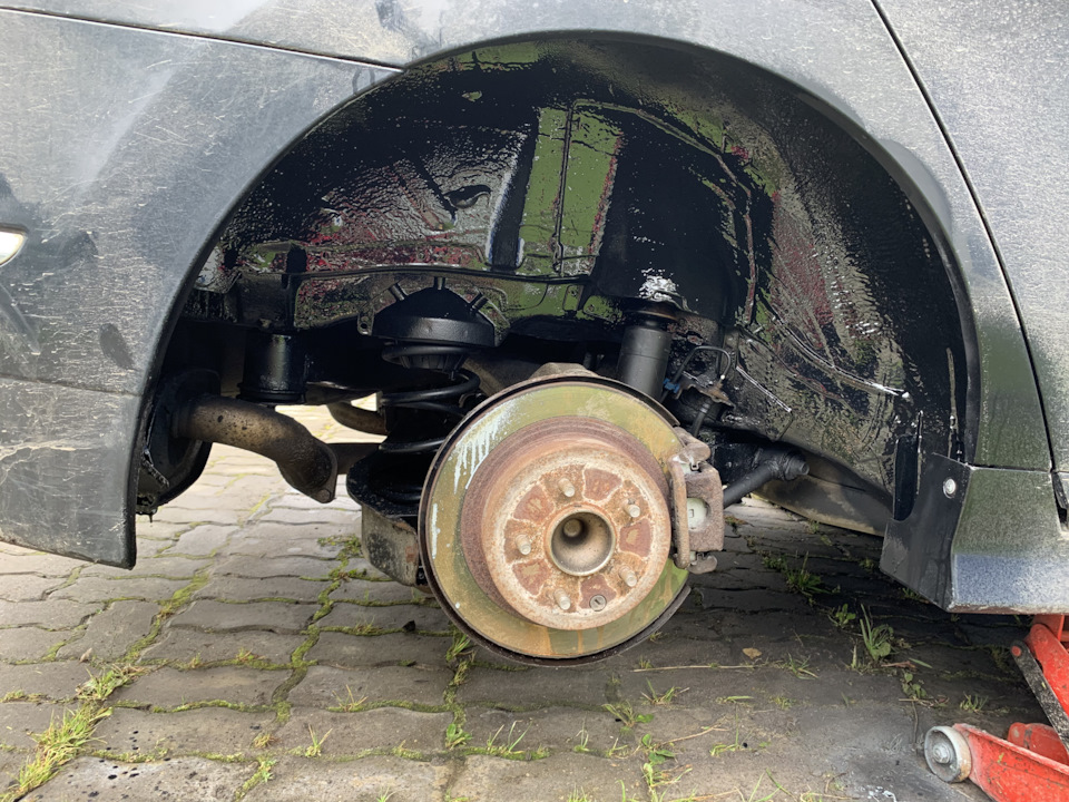 Задние подкрылки — Nissan Teana (J31), 3,5 л, 2007 года | своими руками ...