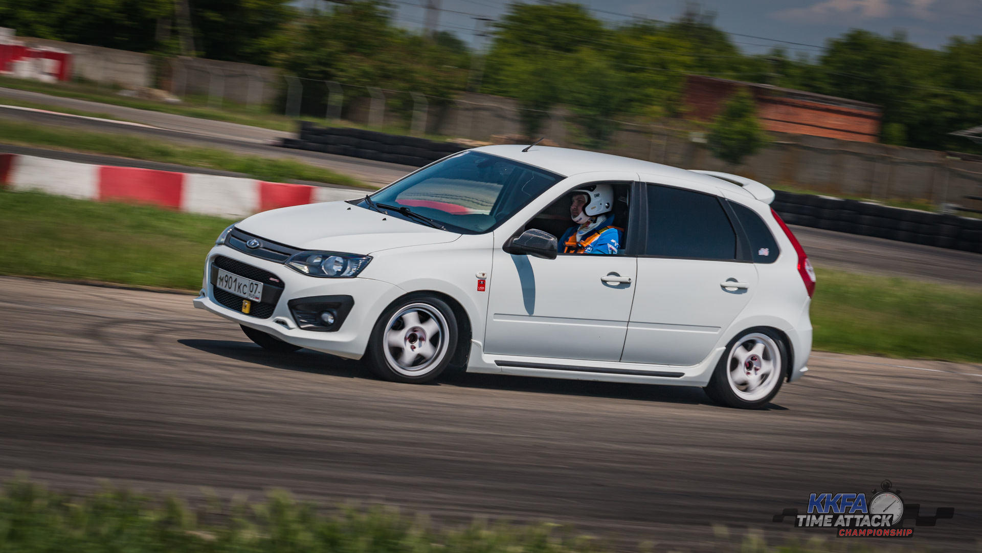 1-й этап KKFA Усть- Лабинск 2024 — Lada Калина Спорт (2G), 1,6 л, 2017 года | соревнования | DRIVE2