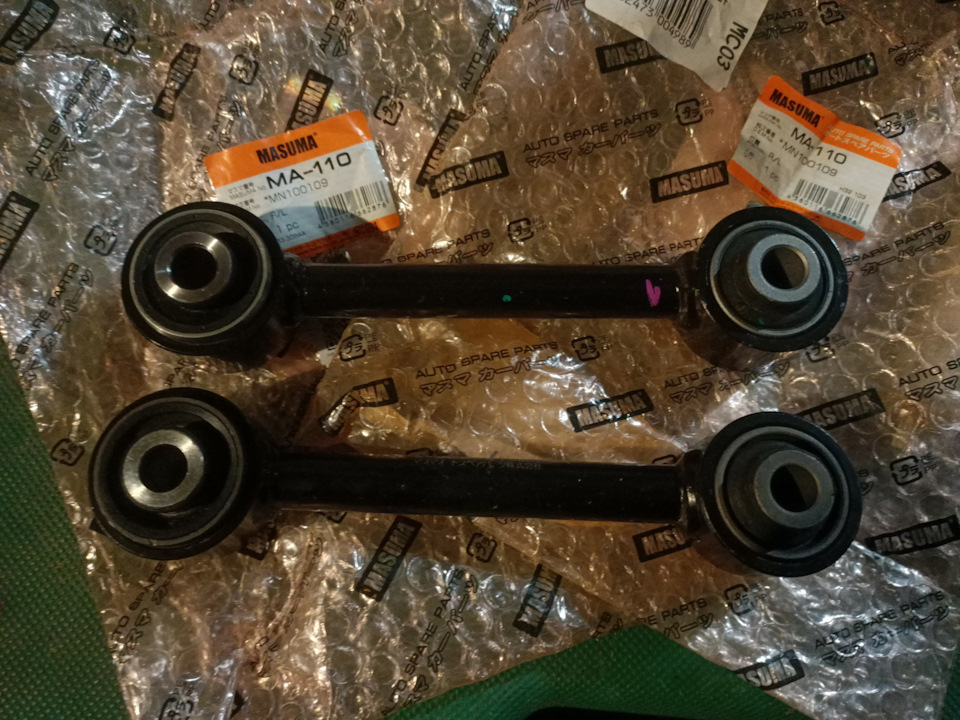 Передние рычаги — Mitsubishi Outlander (1G), 2,4 л, 2004 года ...