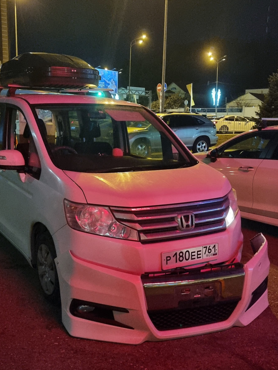 Передний бампер rk5 — Honda Stepwgn (4G), 2 л, 2014 года | стайлинг ...