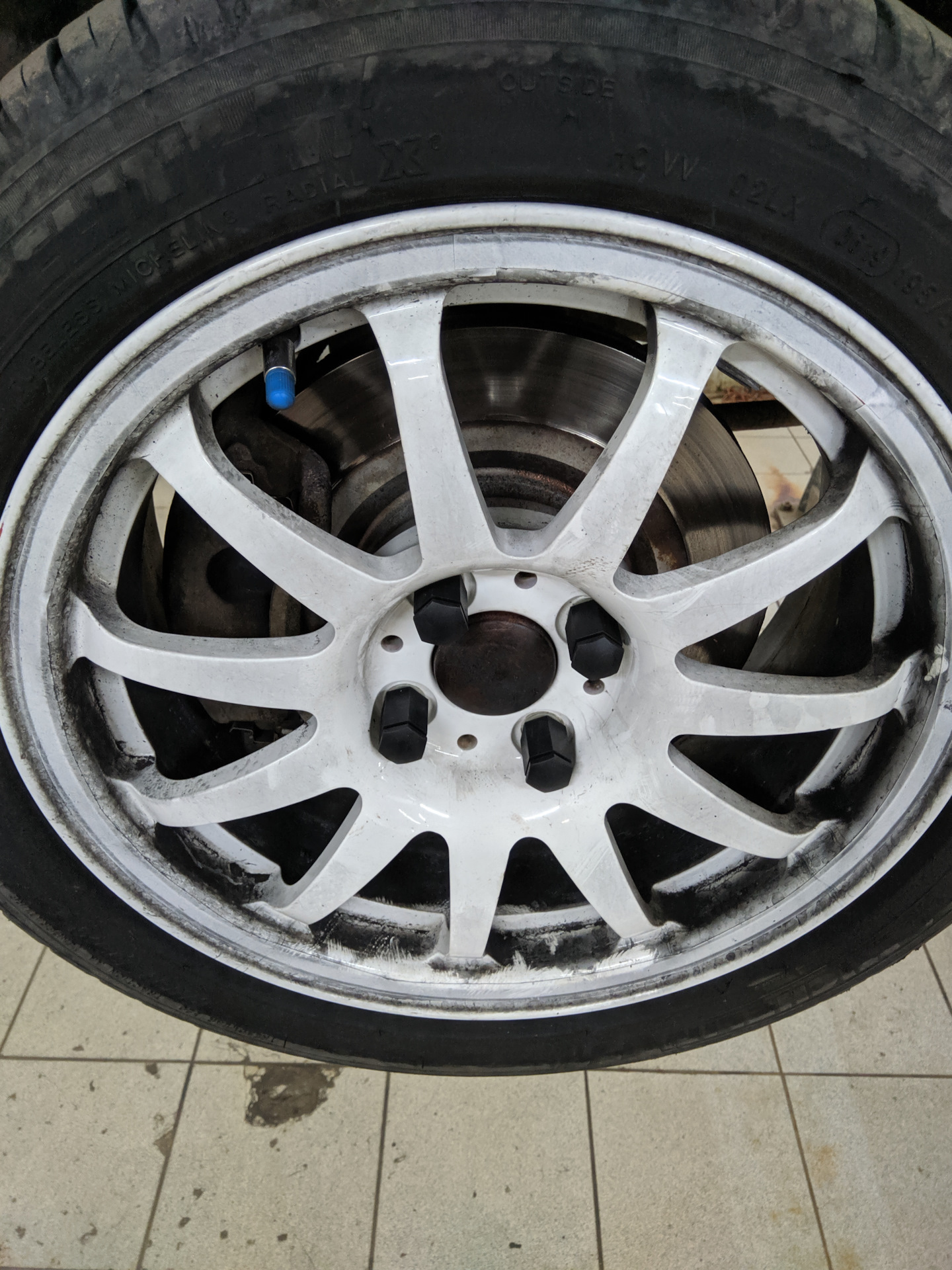 Проставки для дисков. — Lada Приора Купе, 1,5 л, 2010 года | своими ...