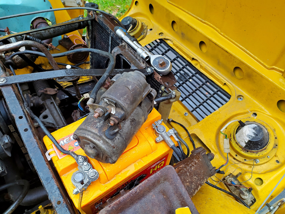 Стартер на Renault 4f4 в наличии в Москве Фантастика но правда есть — Renault 4 1 1 л 1986