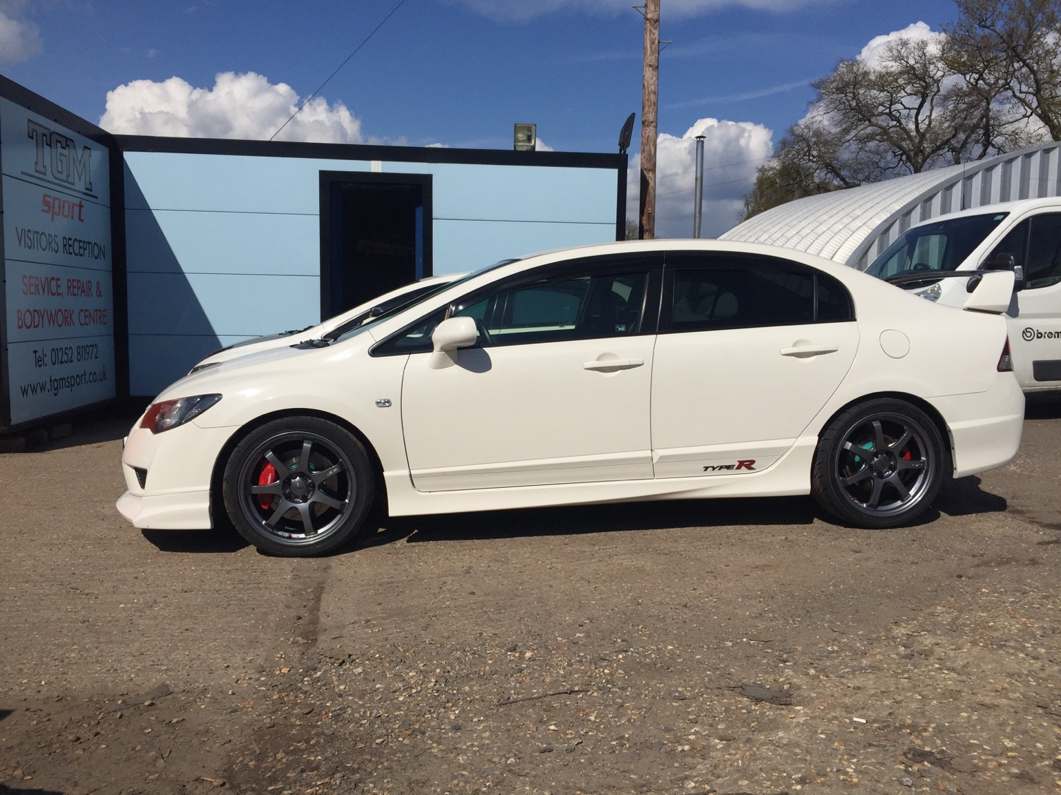 Honda accessories suspension Civic Type-R FD2 — Honda Civic 4D (8G), 1 ...