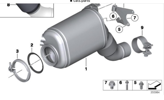 Воняет выхлопом. Устраняем — BMW X5 (E70), 3 л, 2010 года | визит на ...