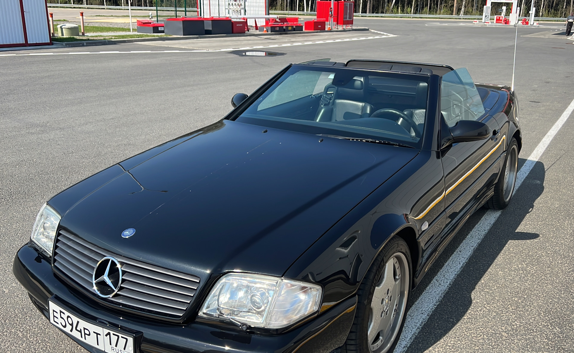 Выкатился. — Mercedes-Benz SL-Class (R129), 3,2 л, 2000 года | другое ...