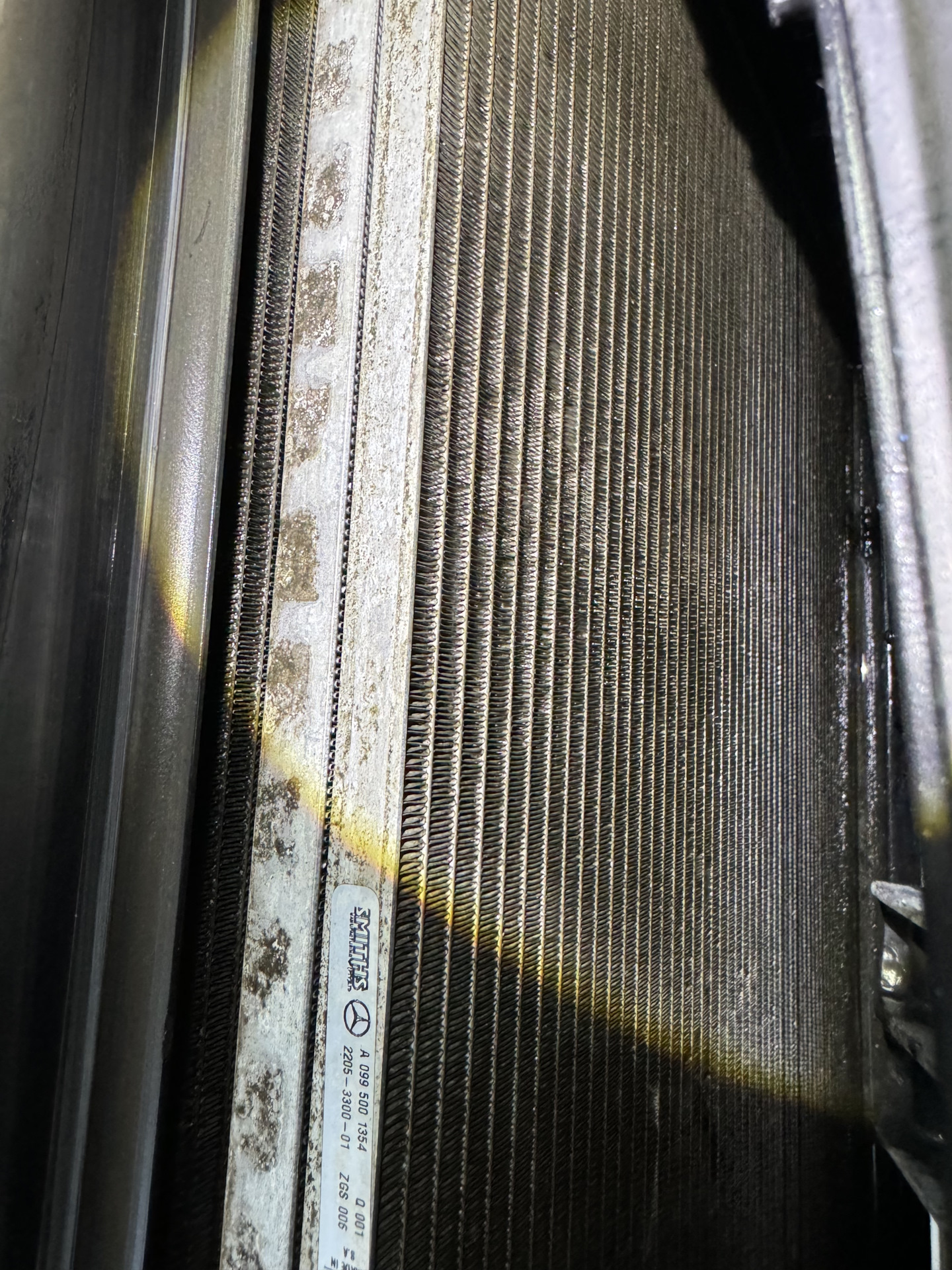 Мойка радиаторов — Mercedes-Benz C-Class (W205), 1,6 л, 2018 года ...