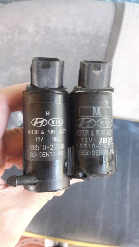 9851026000 Насос стеклоомывателя KIA HYUNDAI | Запчасти на DRIVE2