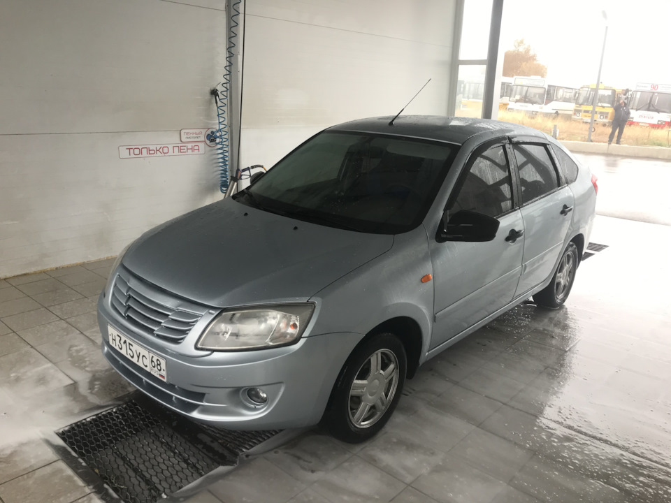 Установили тормозные диски и колодки TRW — Lada Гранта лифтбек, 1,6 л ...