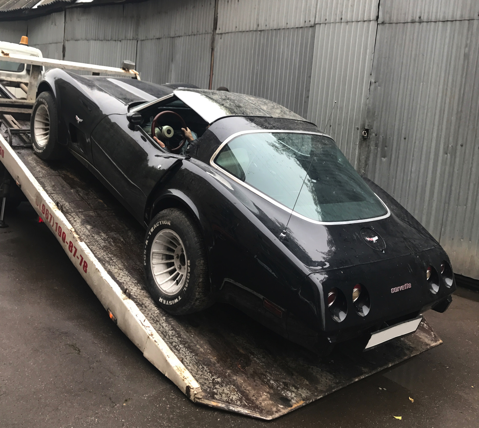 Начало (Frame-off, как много в этом слове) — Chevrolet Corvette C3, 5,7 ...