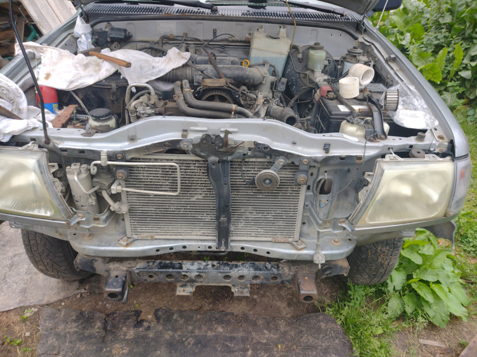 Замена ГРМ — Toyota Hilux (6G), 2,8 л, 2003 года | своими руками | DRIVE2