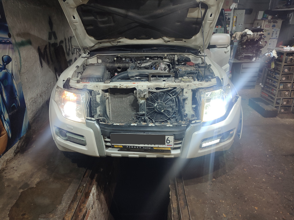 Bi-led Aozoom a17 mmc pajero 4 — DRIVE2