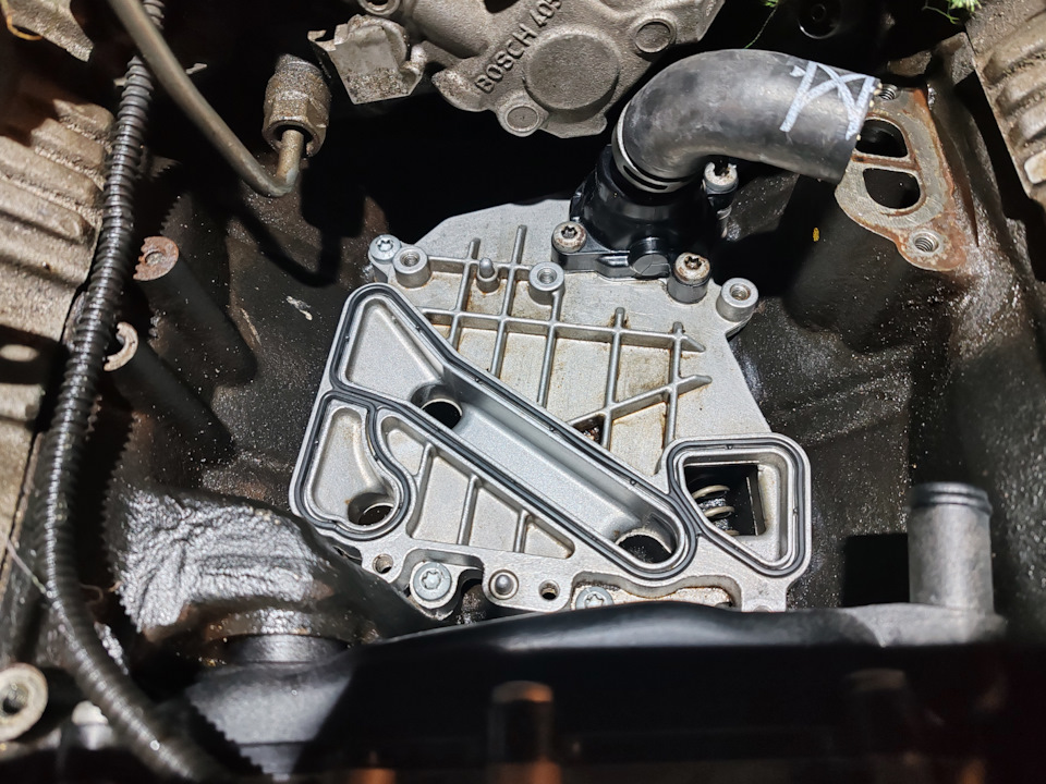 Переуплотнение развала — Audi A6 (C7), 3 л, 2011 года | своими руками ...