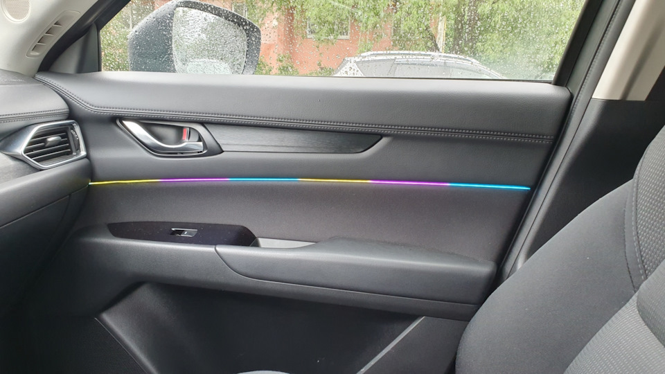 Апгрейд подсветки салона — Mazda CX-5 (2G), 2 л, 2019 года | своими ...